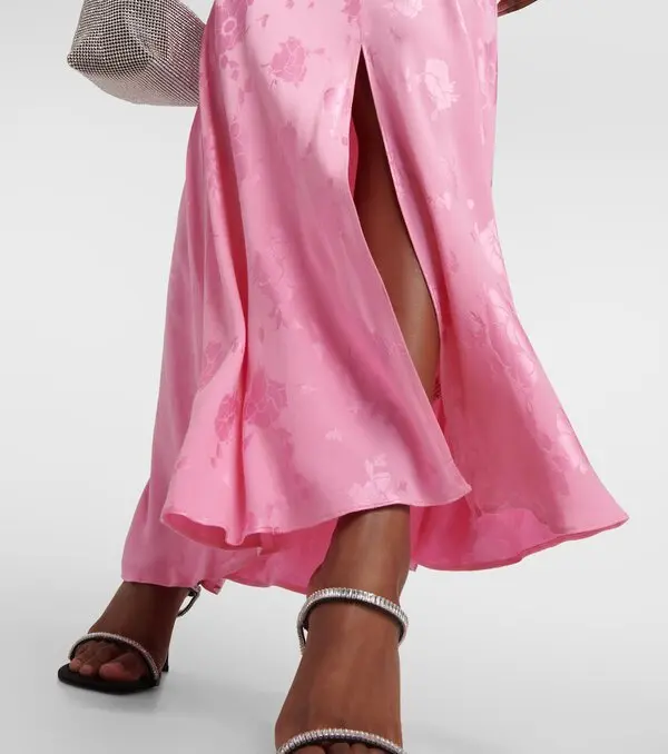 knee length dresses for ladies Bambi Tie Dye Maxi Dress – Londyn Get The Look main image 0