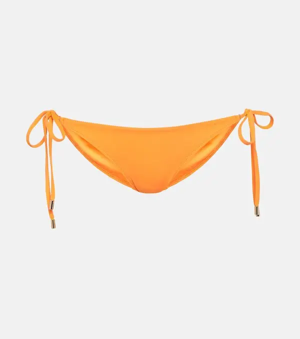 Melissa Odabash Antibes Low-rise Bikini Bottom - Orange