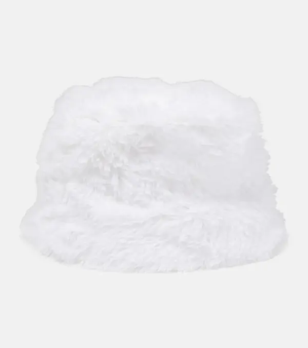 Ruslan Baginskiy Teddy Bucket Hat - White
