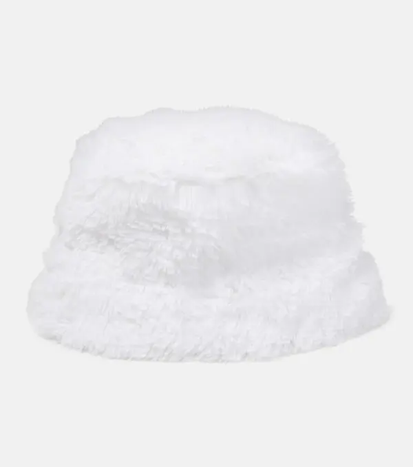 Ruslan Baginskiy Teddy Bucket Hat - White