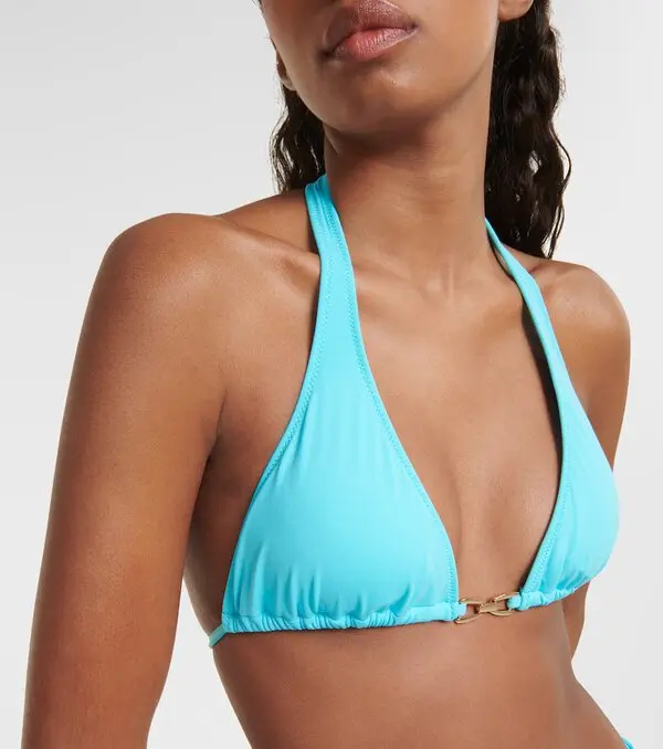 Melissa Odabash Antibes Bikini Top - Blue