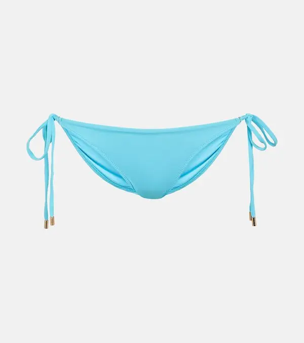 Melissa Odabash Antibes Low-rise Bikini Bottom - Blue