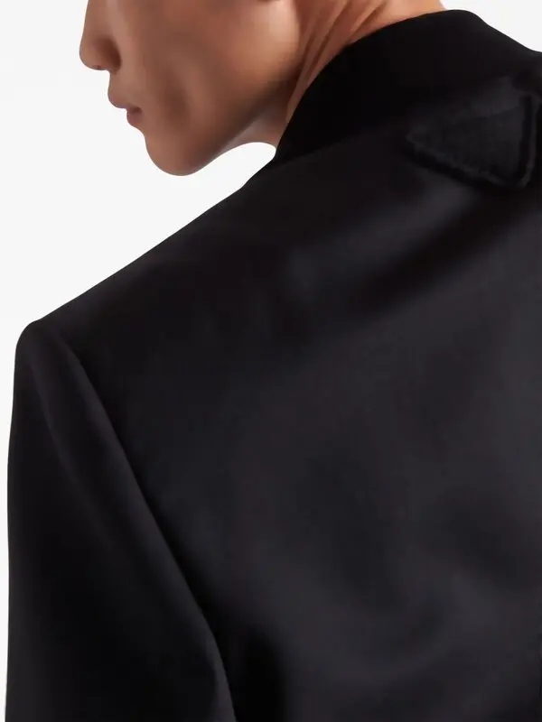 Prada Double-breasted Wool Blazer
