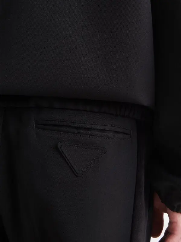 Prada Wool Tailored Trousers