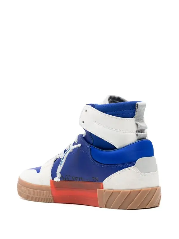 Off-White Floating Arrow High-top Sneakers - Blue
