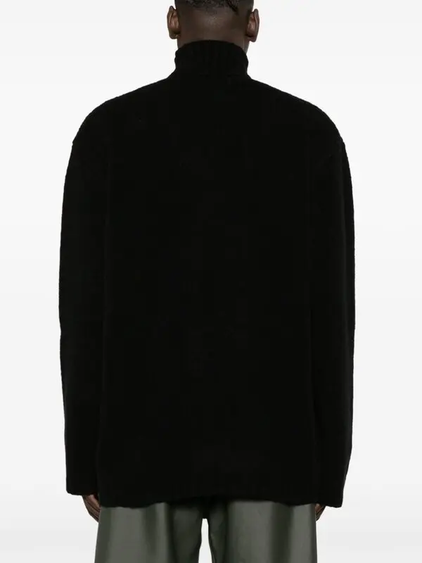 WALTER VAN BEIRENDONCK Skull Intarsia-knit Jumper