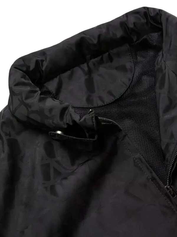 Valentino Garavani Toile Iconographe Windbreaker Jacket - Black