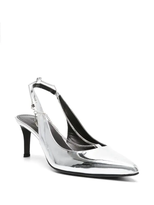 Zadig&Voltaire 68mm First Night Court Leather Pumps