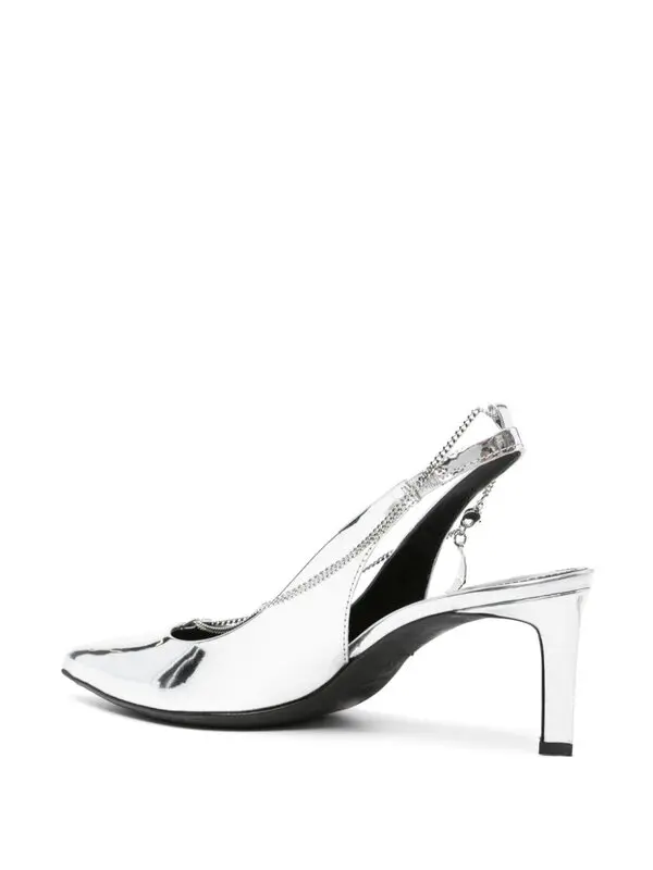 Zadig&Voltaire 68mm First Night Court Leather Pumps