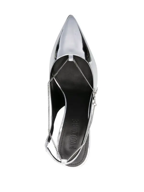 Zadig&Voltaire 68mm First Night Court Leather Pumps
