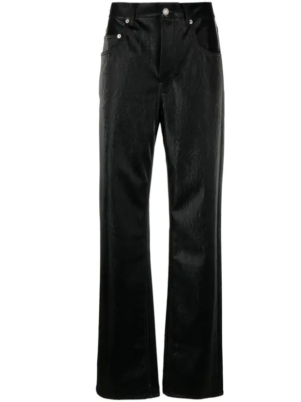 Saint Laurent High-rise Wide-leg Jeans