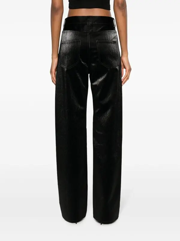 Saint Laurent High-rise Wide-leg Jeans