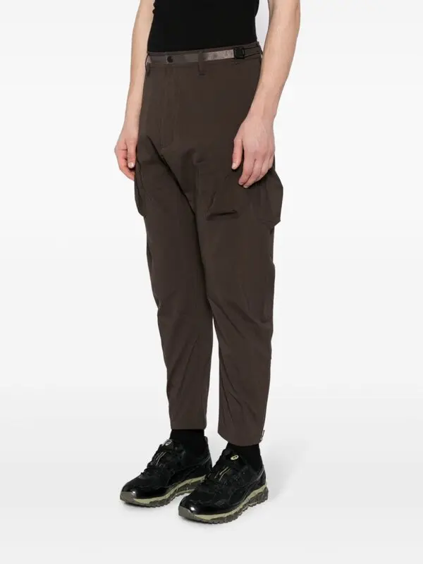 SPOONYARD Logo-appliqué Cargo Trousers