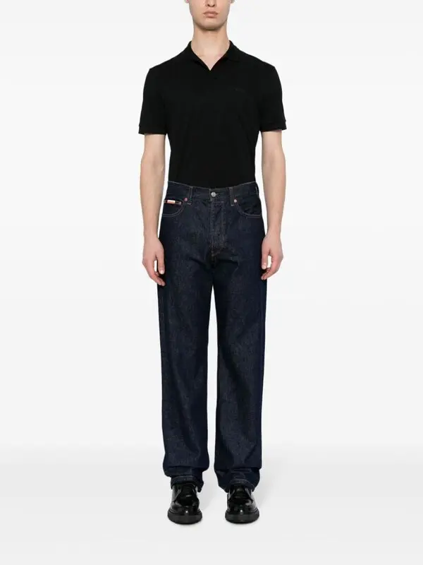 BOSS Logo-embroidered Cotton Polo Shirt