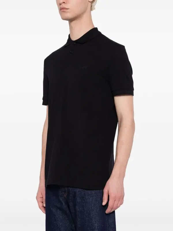BOSS Logo-embroidered Cotton Polo Shirt