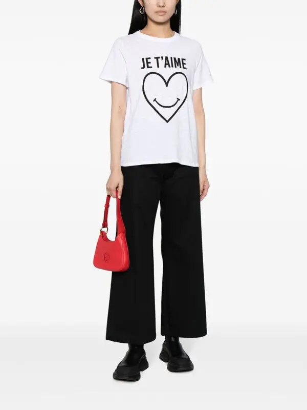 Cinq À Sept Smiling Heart T-shirt - White