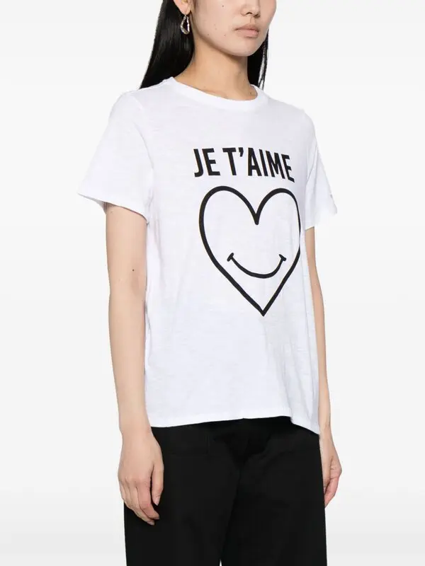 Cinq À Sept Smiling Heart T-shirt - White
