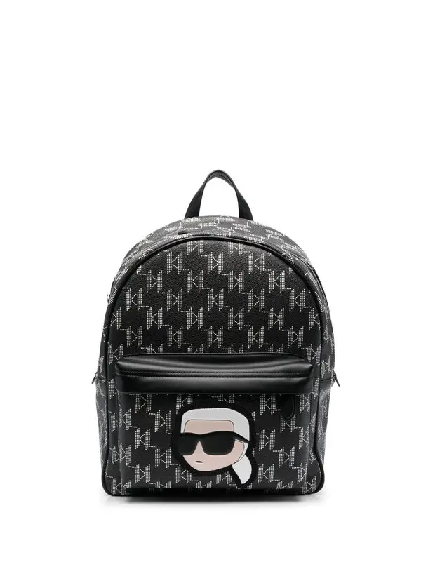 Karl Lagerfeld Ikon Monogram Backpack