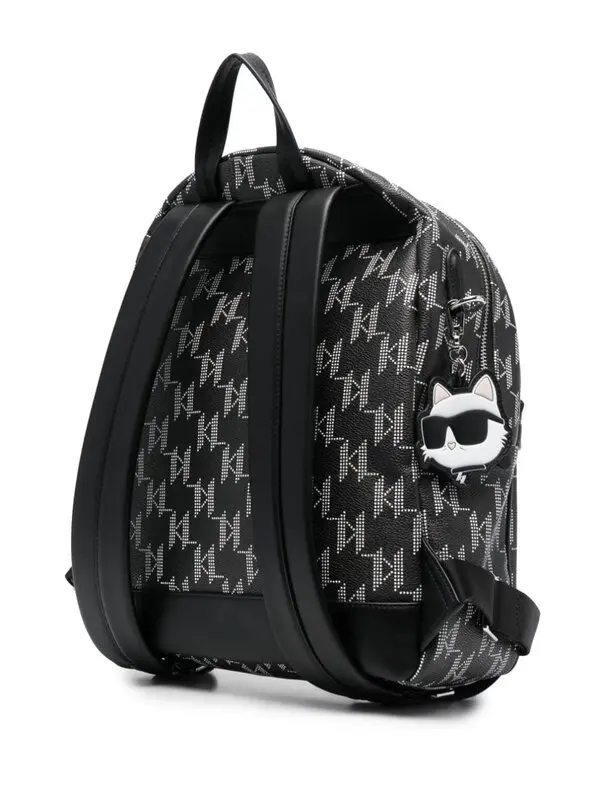 Karl Lagerfeld Ikon Monogram Backpack