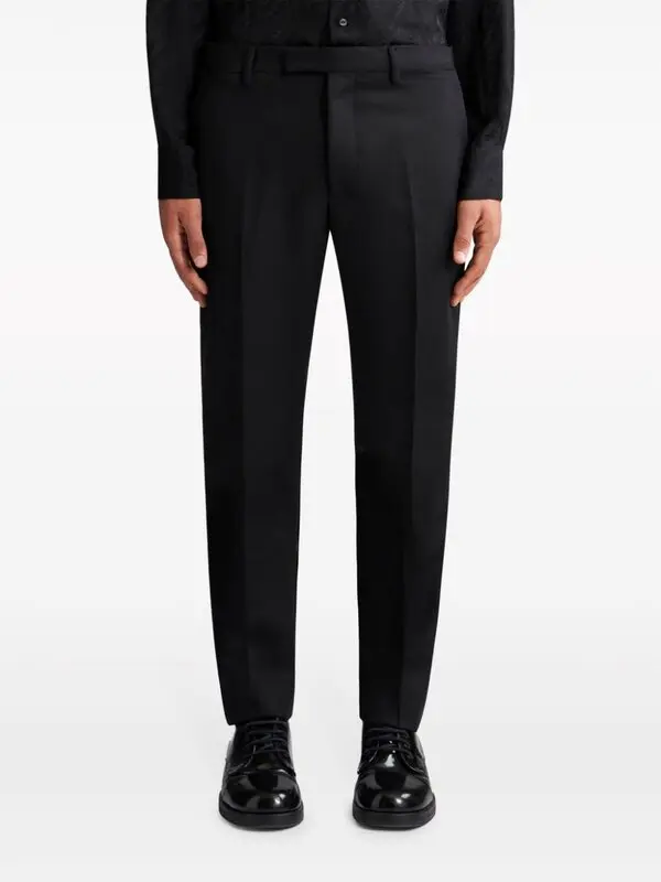 Etro Tailored Slim-cut Trousers - Black