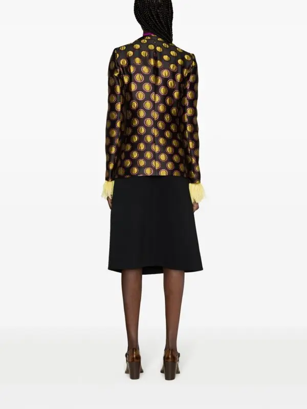 La DoubleJ 24/7 Patterned Jacquard Jacket - Black