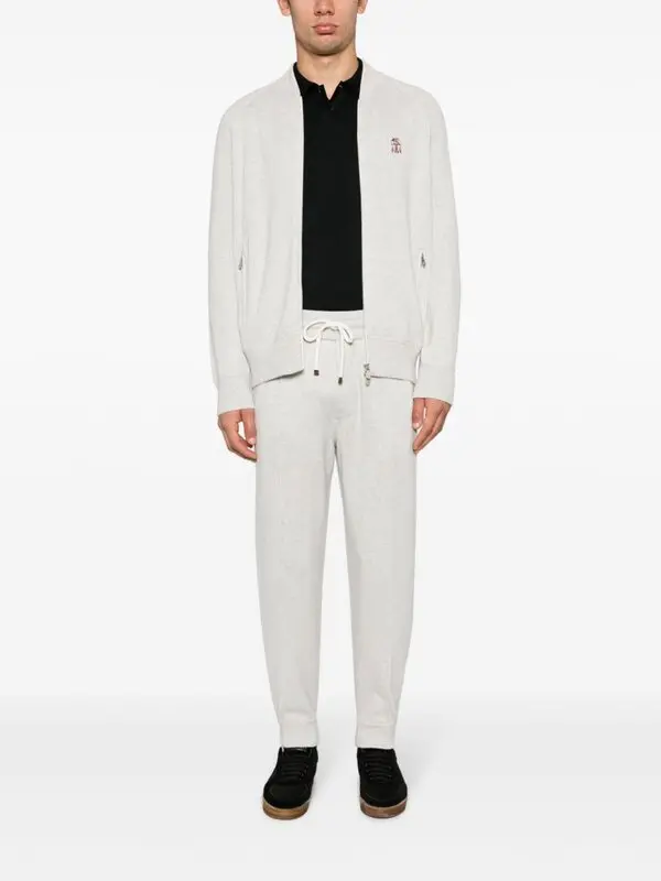 Brunello Cucinelli Cashmere Track Trousers