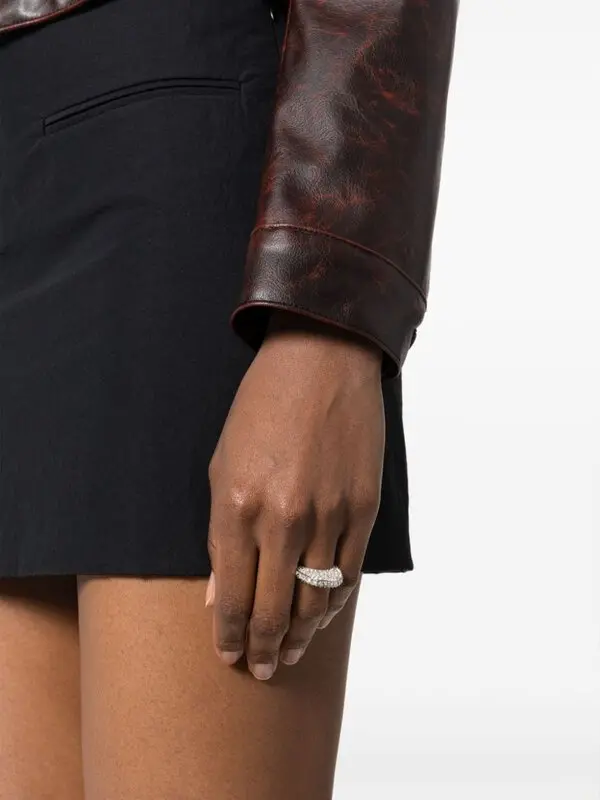 Coperni Swipe Crystal-embellished Ring