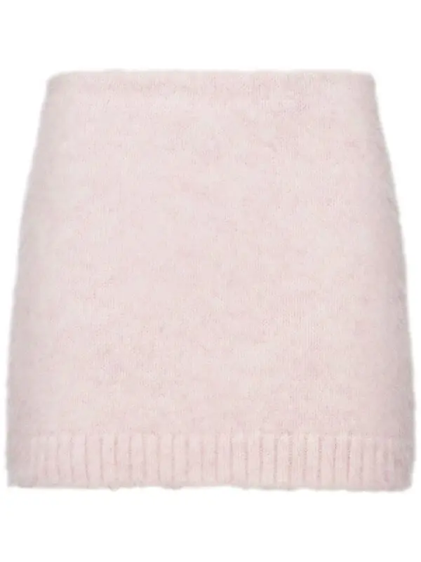 Prada Wool Miniskirt