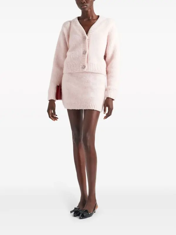 Prada Wool Miniskirt