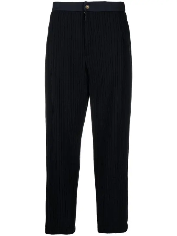Giorgio Armani Pleated Tapered Trousers
