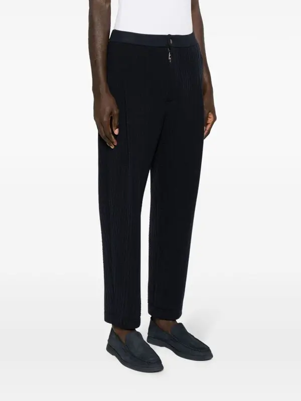 Giorgio Armani Pleated Tapered Trousers