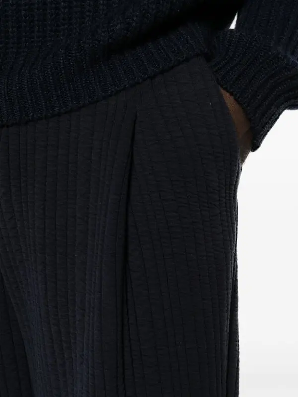 Giorgio Armani Pleated Tapered Trousers