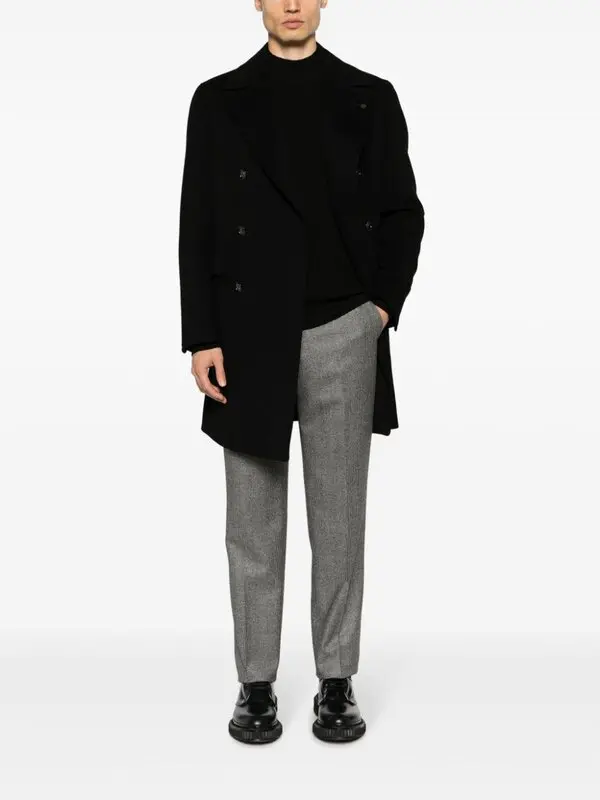 Tagliatore Gus Mock-neck Ribbed Jumper