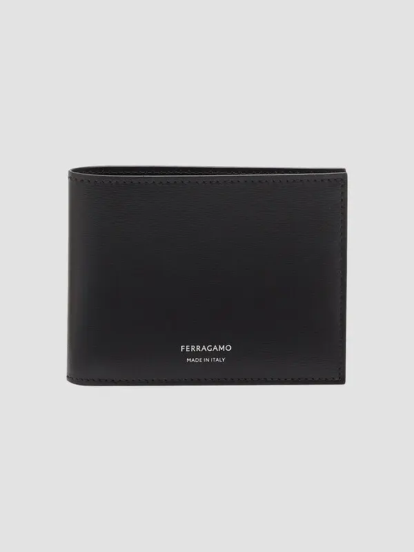 FERRAGAMO Classic Leather Bi-fold Wallet