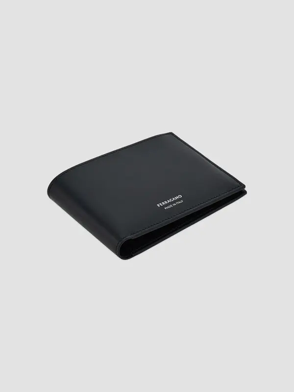 FERRAGAMO Classic Leather Bi-fold Wallet
