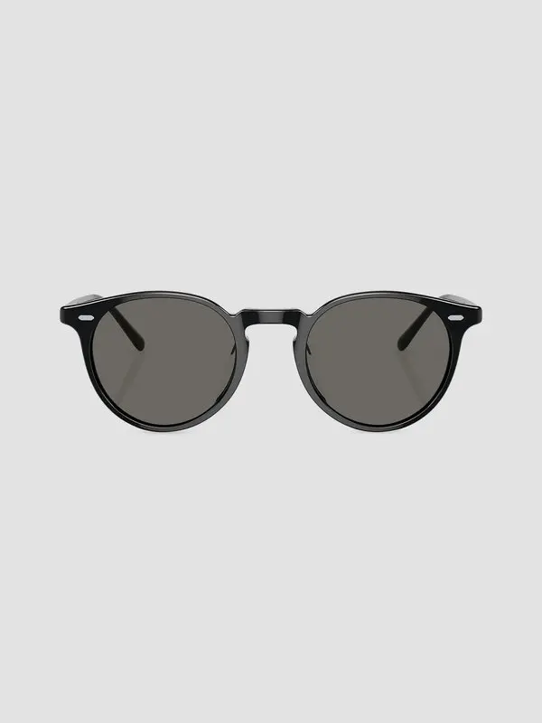 Oliver Spencer 48mm Round Sunglasses