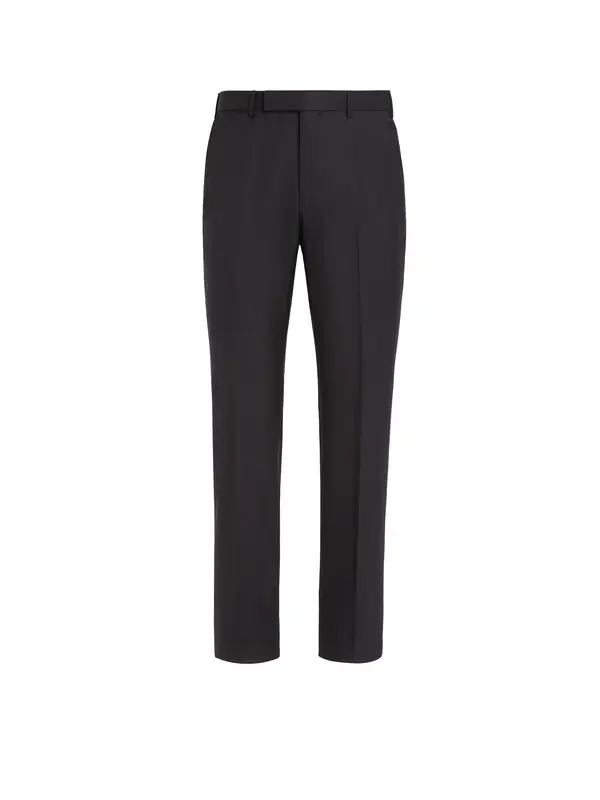 Zegna 15milmil15 Wool Pants - Black