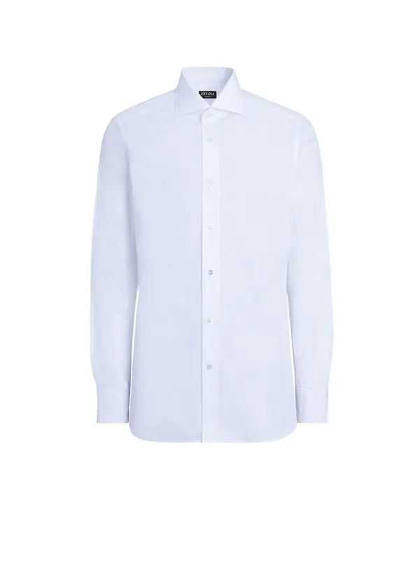 Zegna Trofeo Cotton Shirt - White