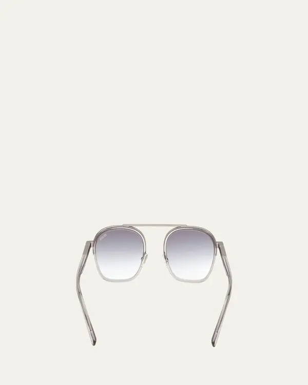 Zegna Orizzonte I Geometric Sunglasses