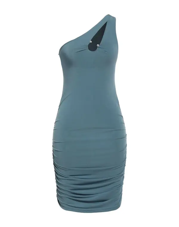 ANGELA MELE MILANO Mini One-shoulder Dress - Blue