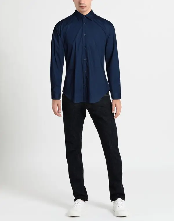 LIU •JO MAN Shirt Size Cotton, Elastane