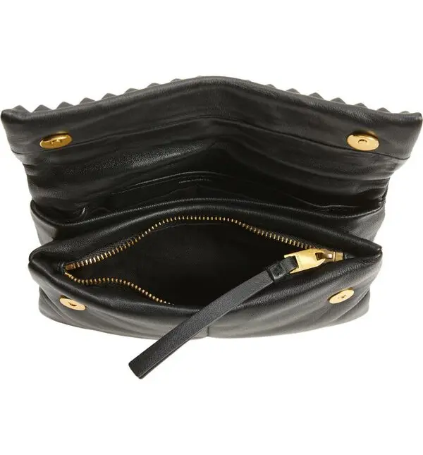 ALLSAINTS Ezra Stud Leather Crossbody Bag