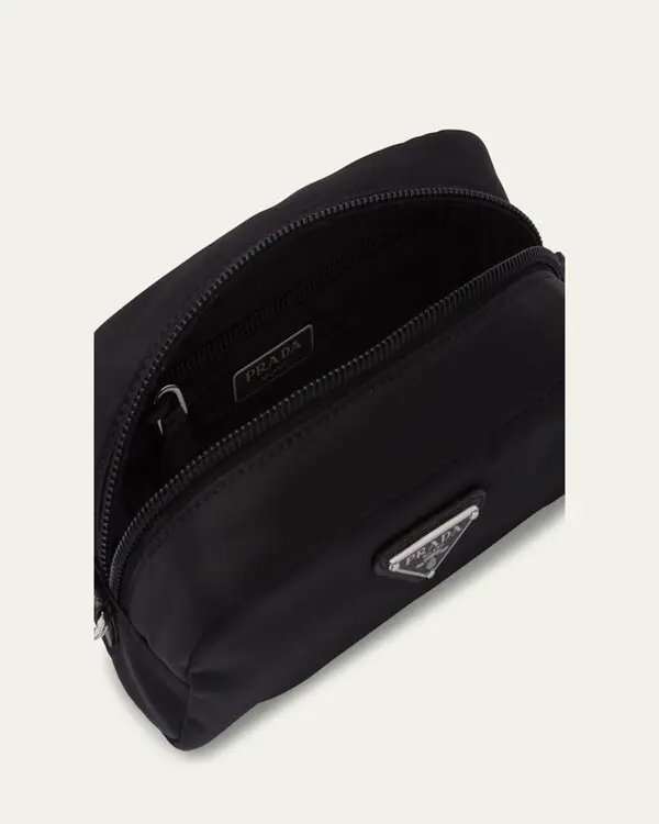 Prada Re-nylon Travel Pouch Bag - Nero