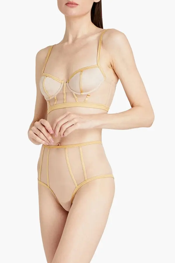 Cosabella Sardegna Stretchmesh Highrise Briefs