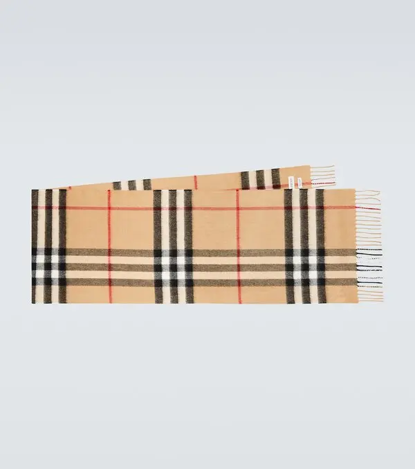 Burberry Cashmere Scarf - Beige