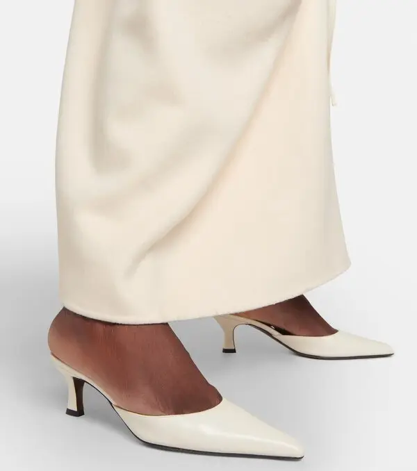 THE ROW Cybil Leather Mules