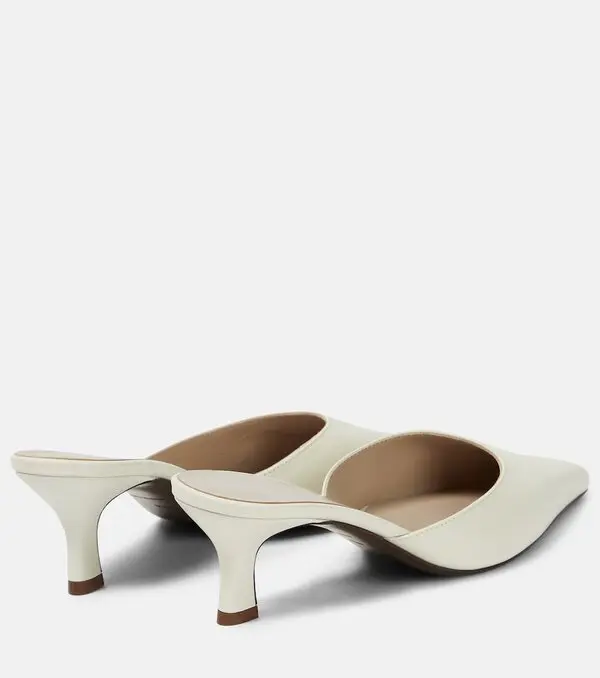 THE ROW Cybil Leather Mules