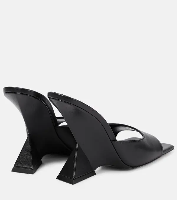Attico Cheope Leather Mules