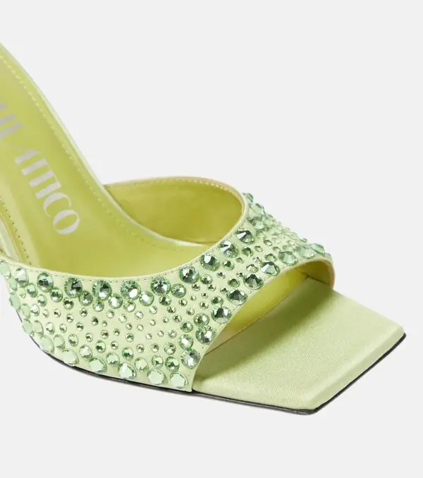 Attico Mini Devon Embellished Mules