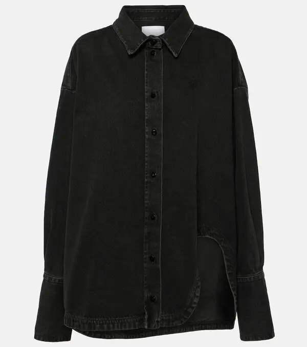 Attico Oversized Denim Shirt